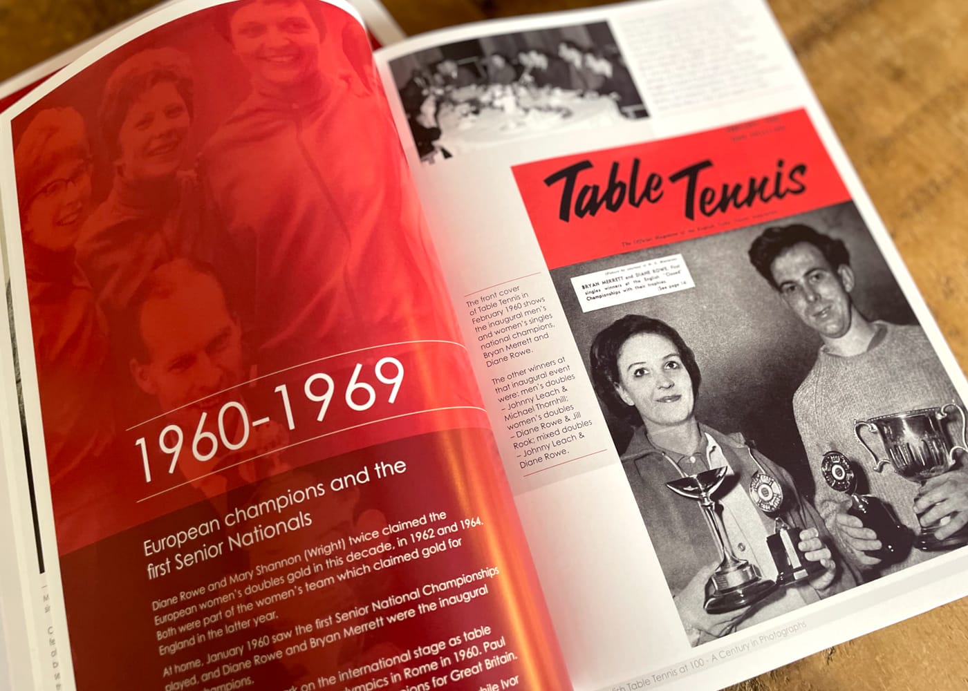100 years of English Table Tennis : Bluegreen Design Consultants Ltd